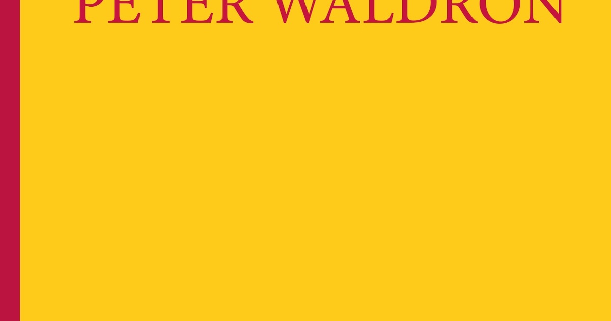 Publication: Peter Waldron - Exhibition Catalogue | Candida Stevens